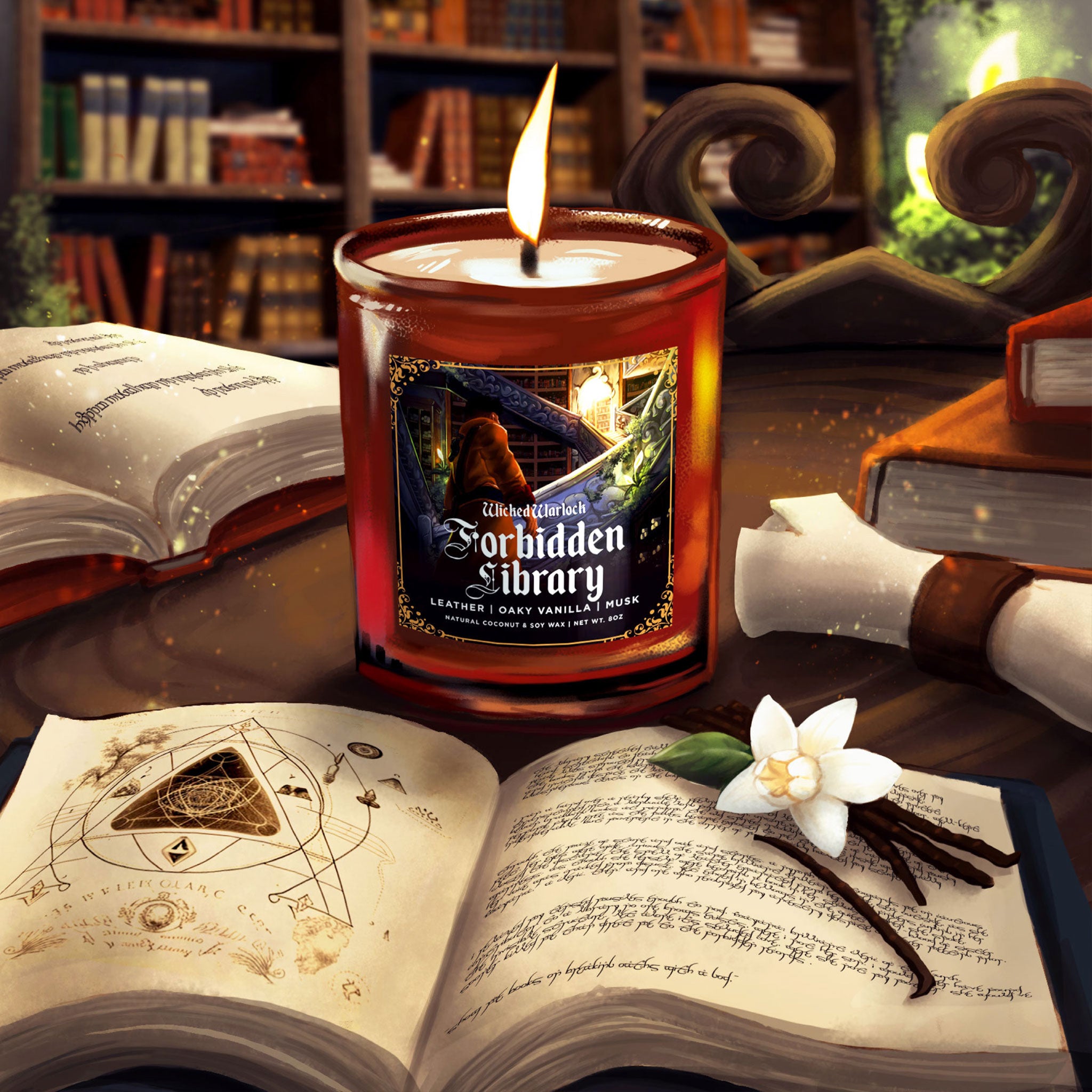 Forbidden Library – Wicked Warlock