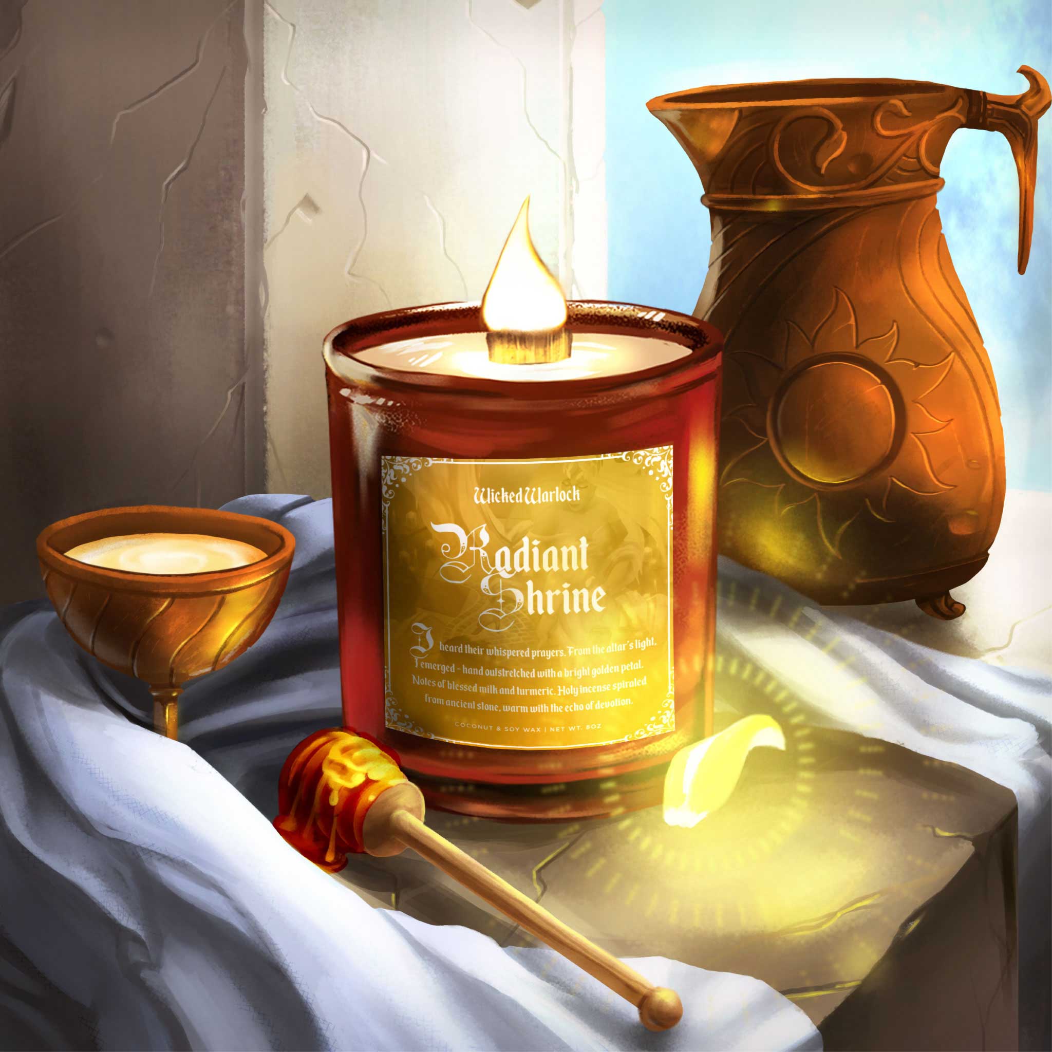 Radiant Shrine – Wicked Warlock